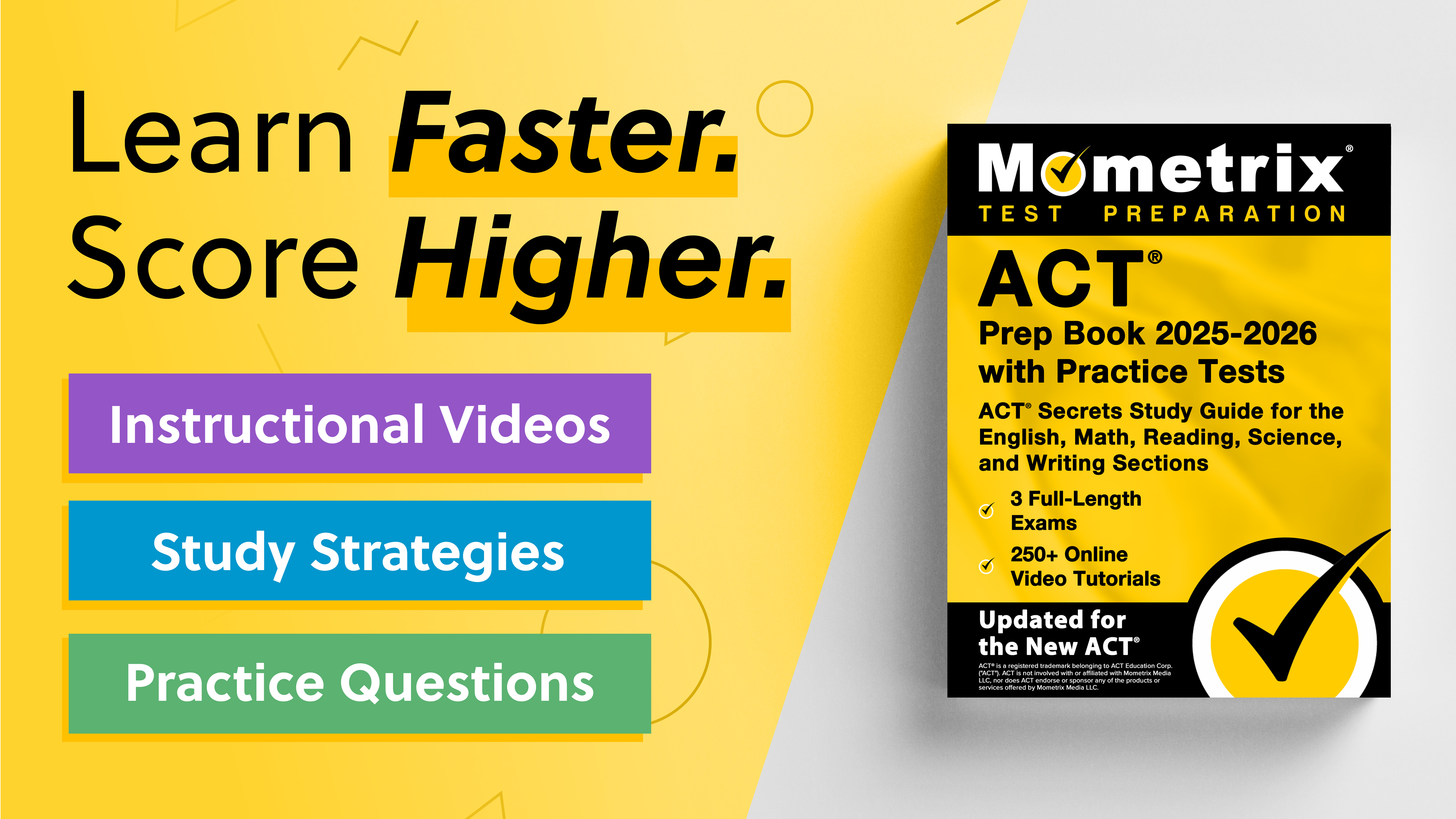 ACT Study Guide & Practice Test [Prepare for the ACT Test]