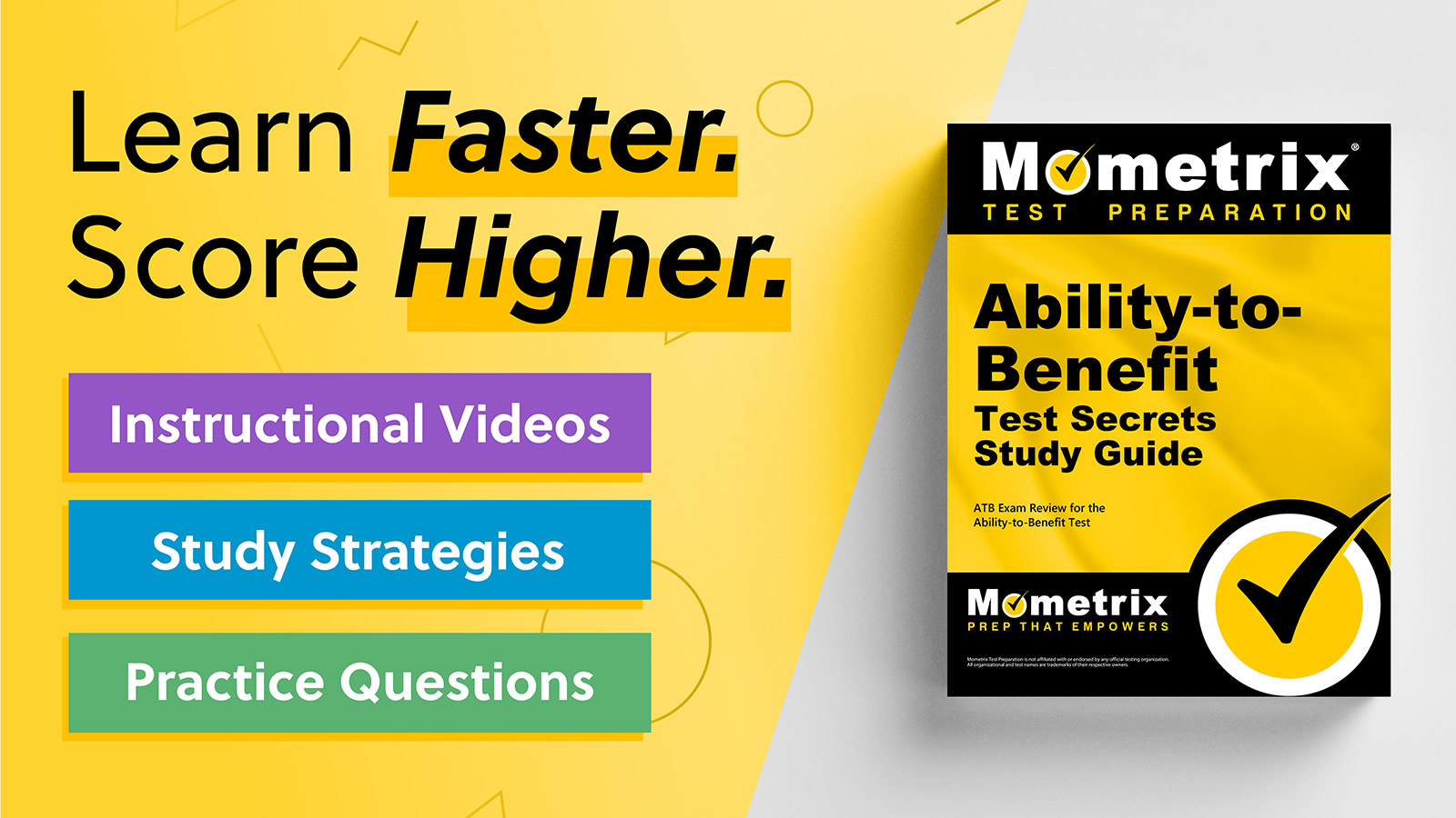 ATB Study Guide & Practice Test [Prepare for the Ability-to-Benefit Test]