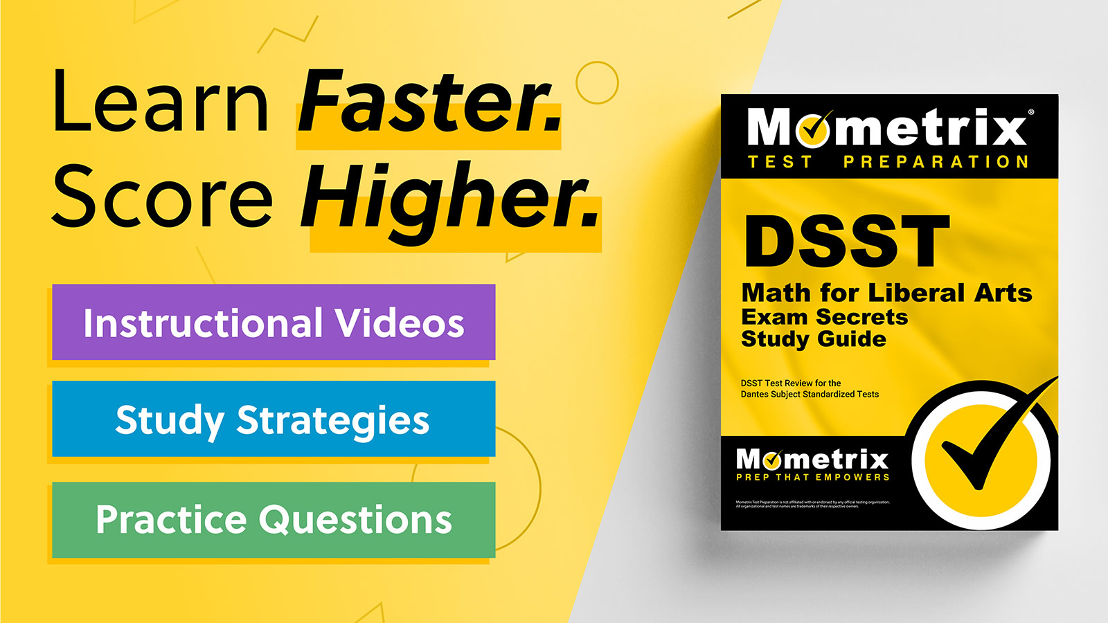 DSST Math for Liberal Arts Study Guide & Practice Test [Prepare for the ...