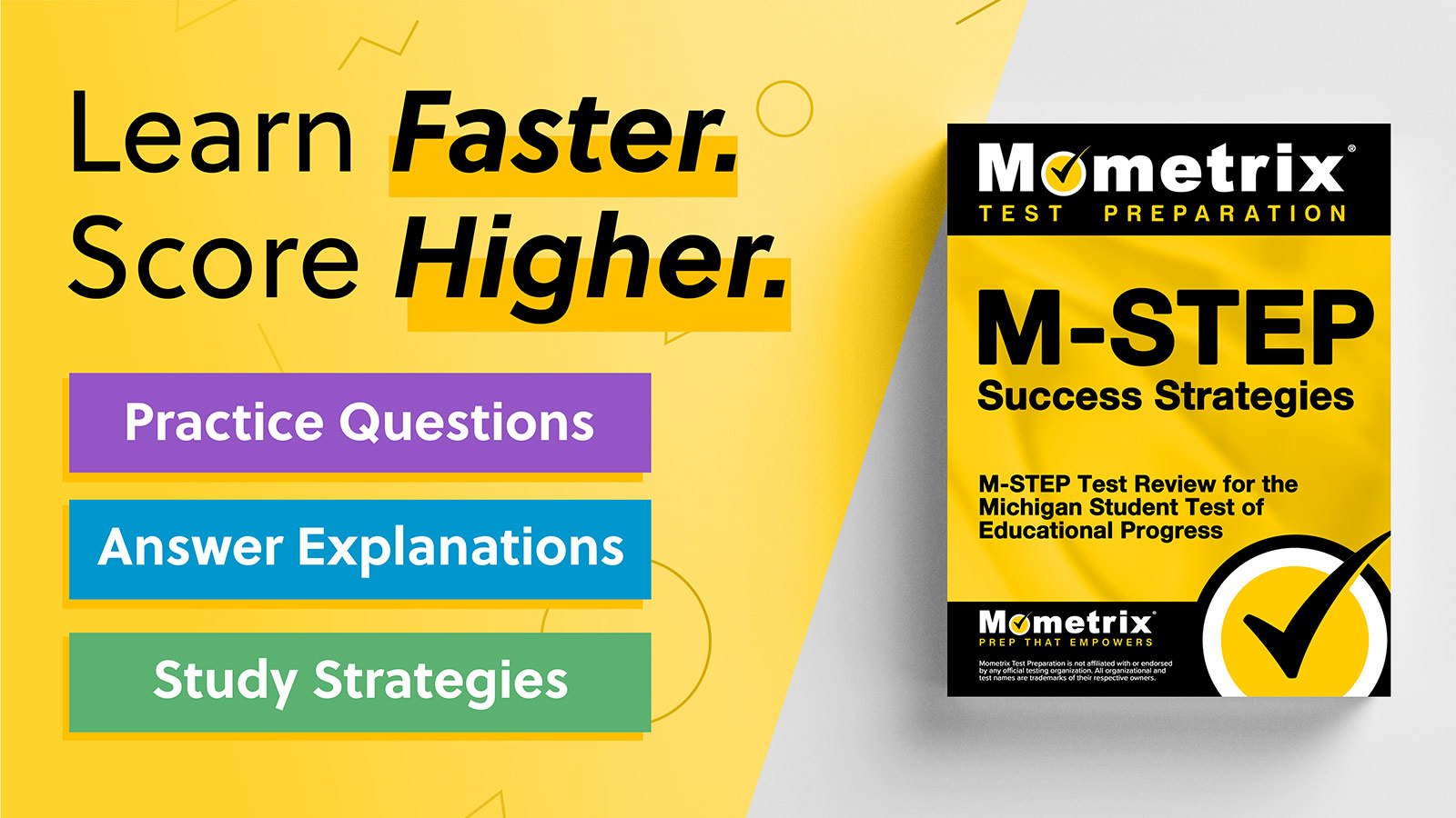 M-STEP Study Guide & Practice Test [Prepare for the M-STEP Assessments]