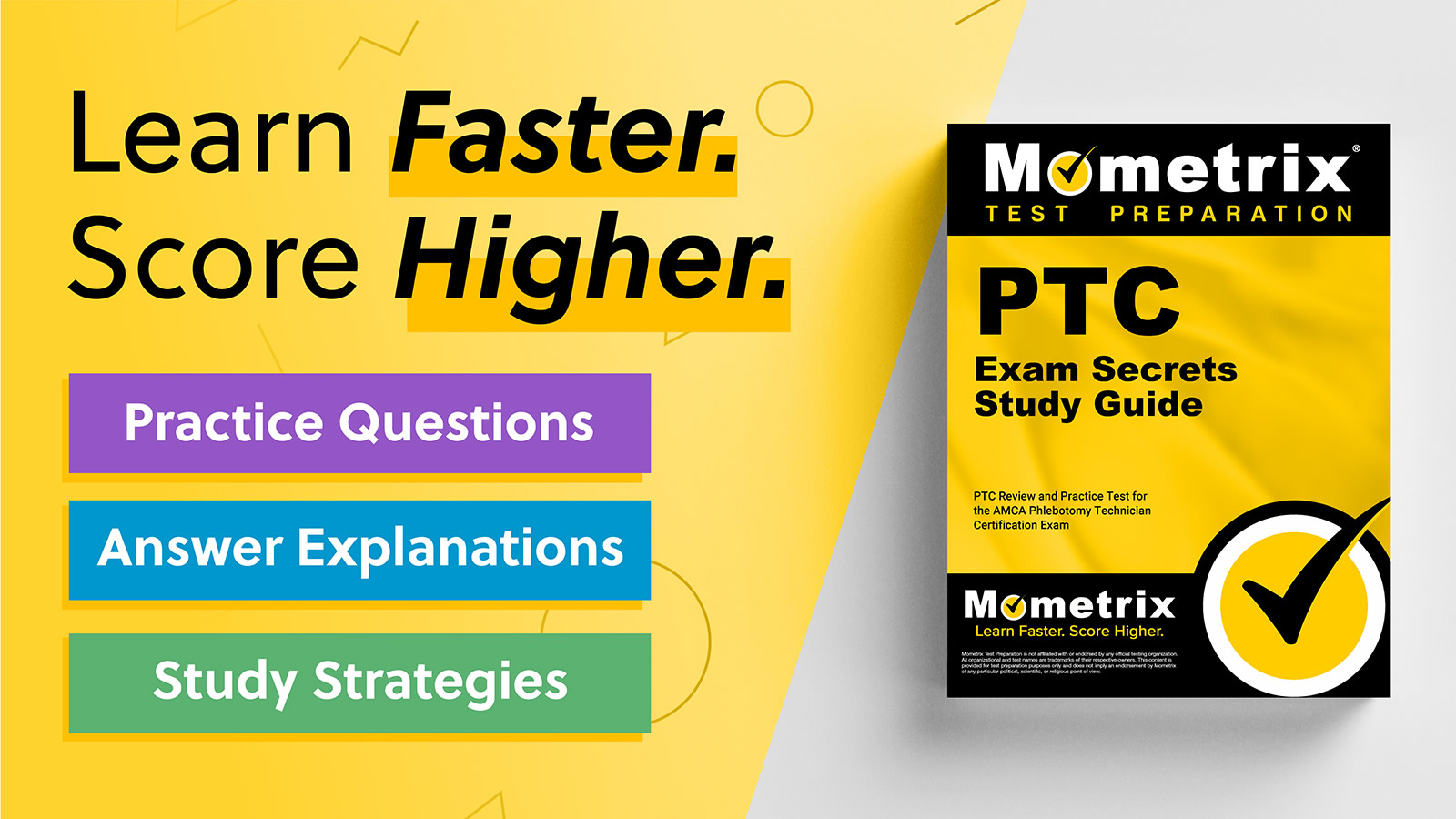 PTC Study Guide & Practice Test [Prepare for the AMCA Phlebotomy ...