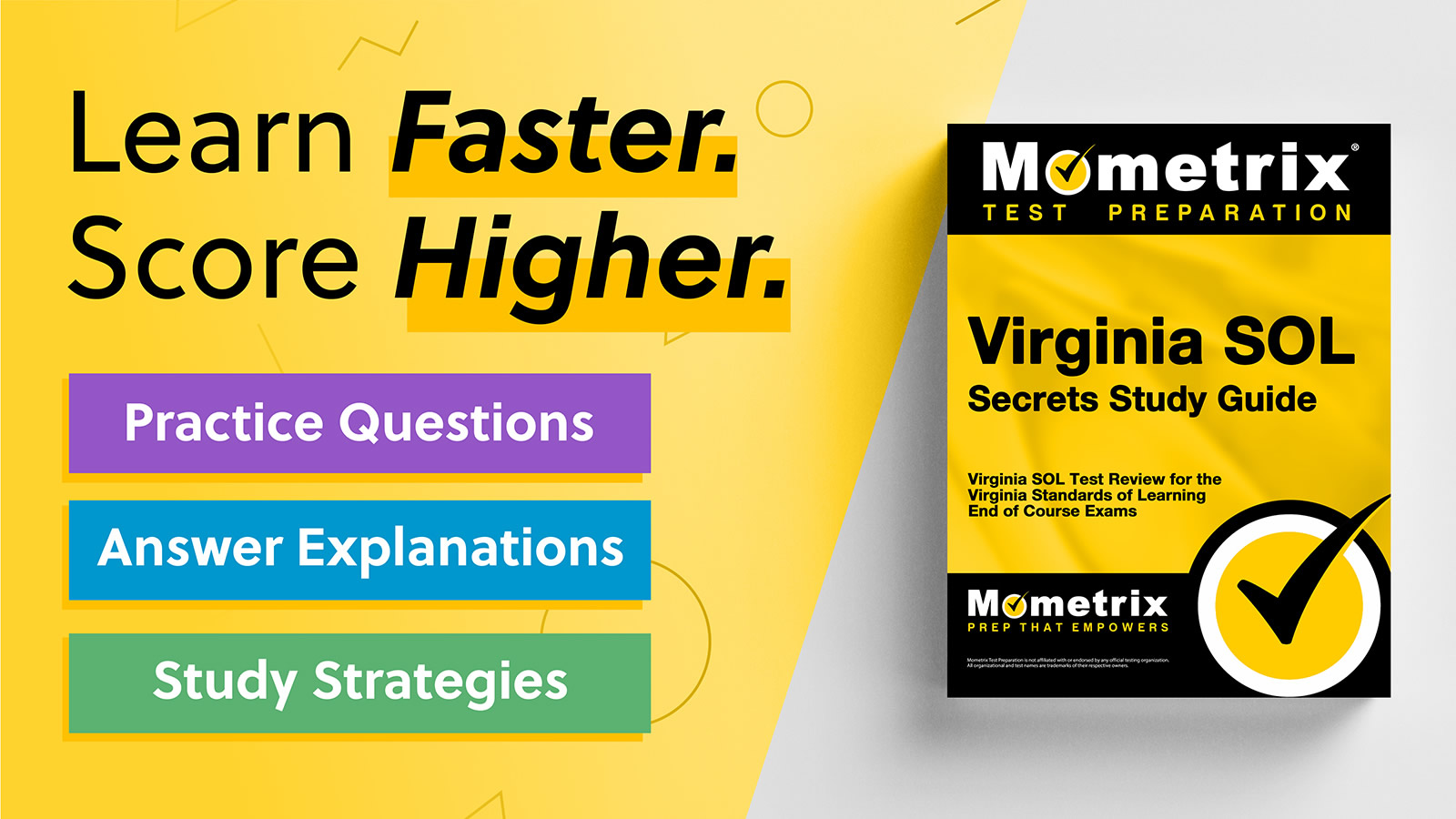 SOL Study Guide & Practice Test [Prepare for the SOL Test]