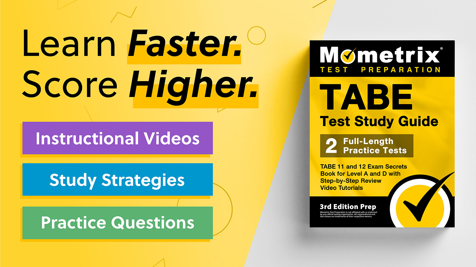 TABE Study Guide & Practice Test [Prepare for the TABE Test]